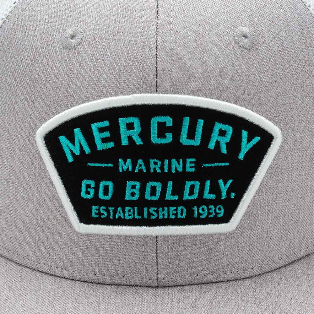 Go Boldly Patch Cap - Grey Heather | Mercury Dockstore