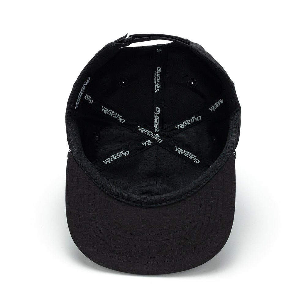 Mercury Racing Flatbill Hat - Black | Mercury Dockstore
