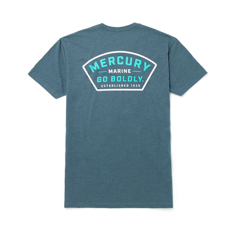 Marine Ripple Tee - Indigo | Mercury Dockstore