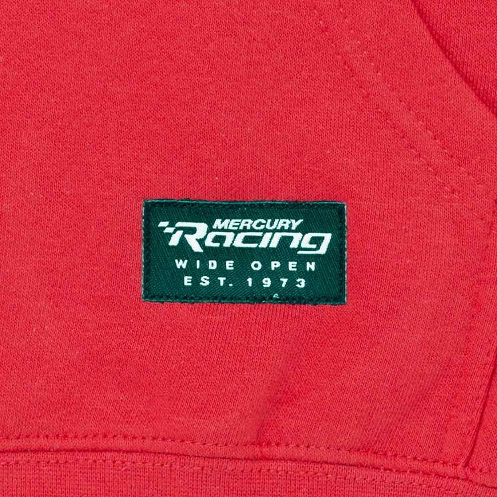 Mercury Racing Power Logo Hoodie - Red | Mercury Dockstore