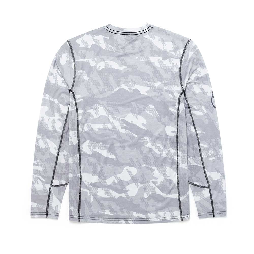 Long Sleeve Performance Shirt - White Camo | Mercury Dockstore