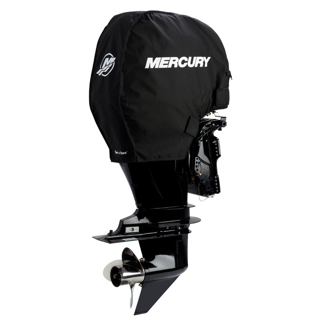 Mercury Vented (Breathable) Engine Cover - 250-300 HP V8 - Black ...