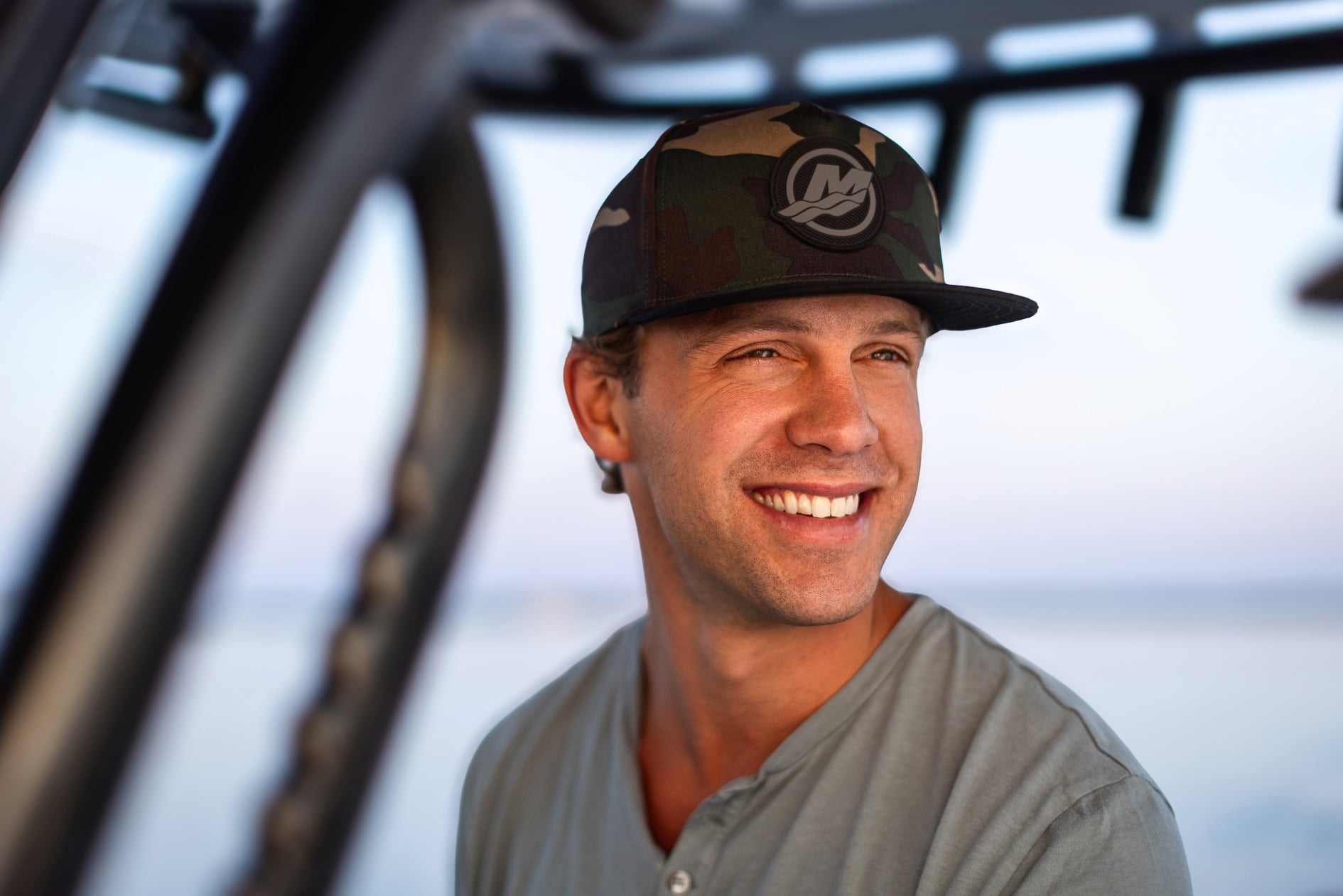 Logo Camo Cap | Mercury Dockstore