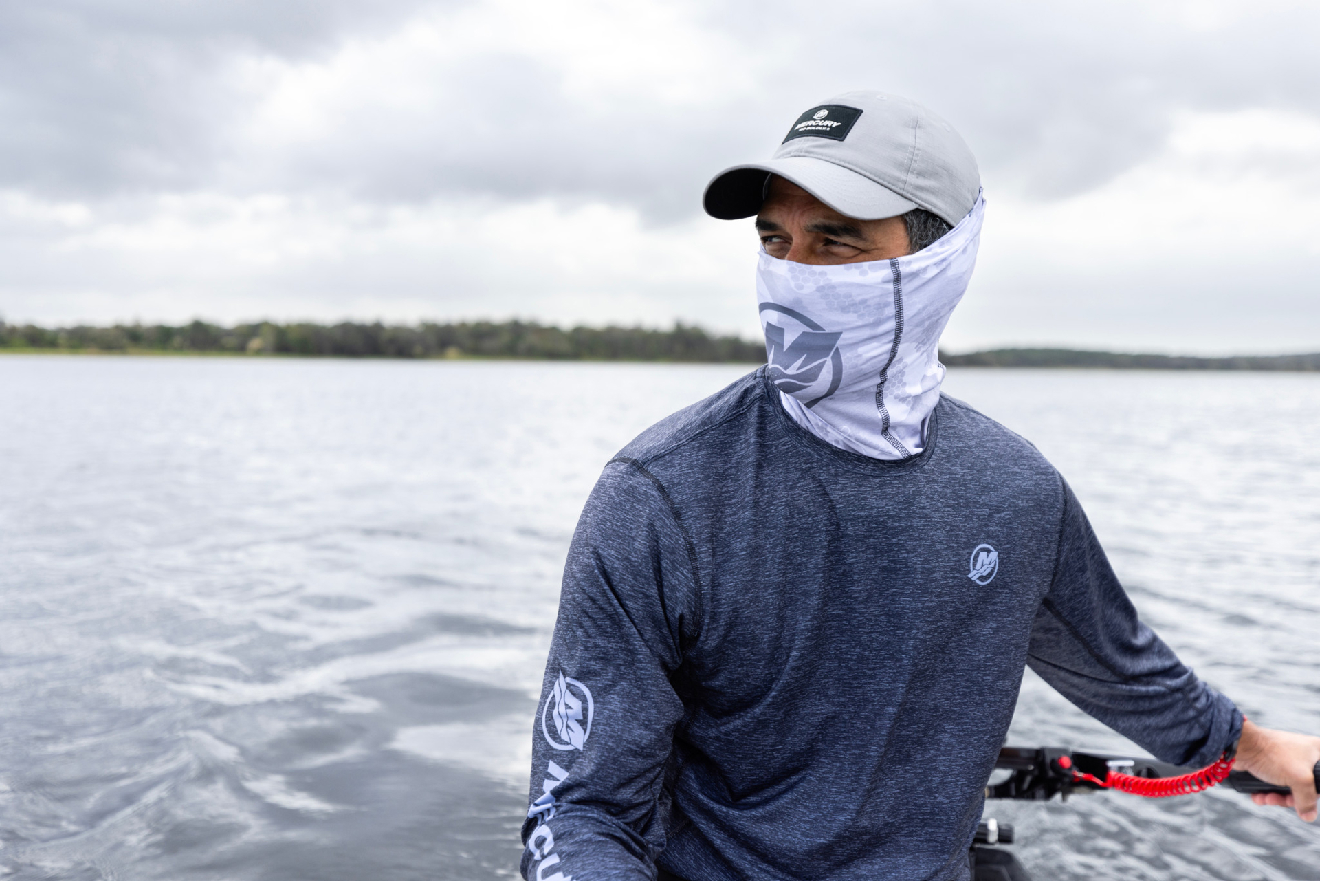 Neck Gaiter - White Camo | Mercury Dockstore