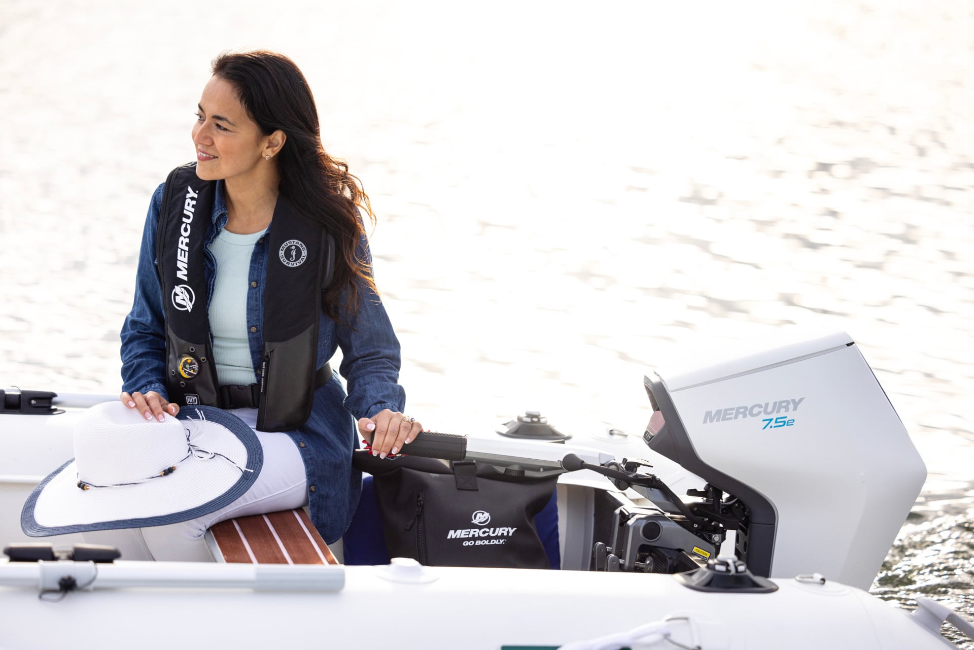 Inflatable Life Jacket - Heather | Mercury Dockstore