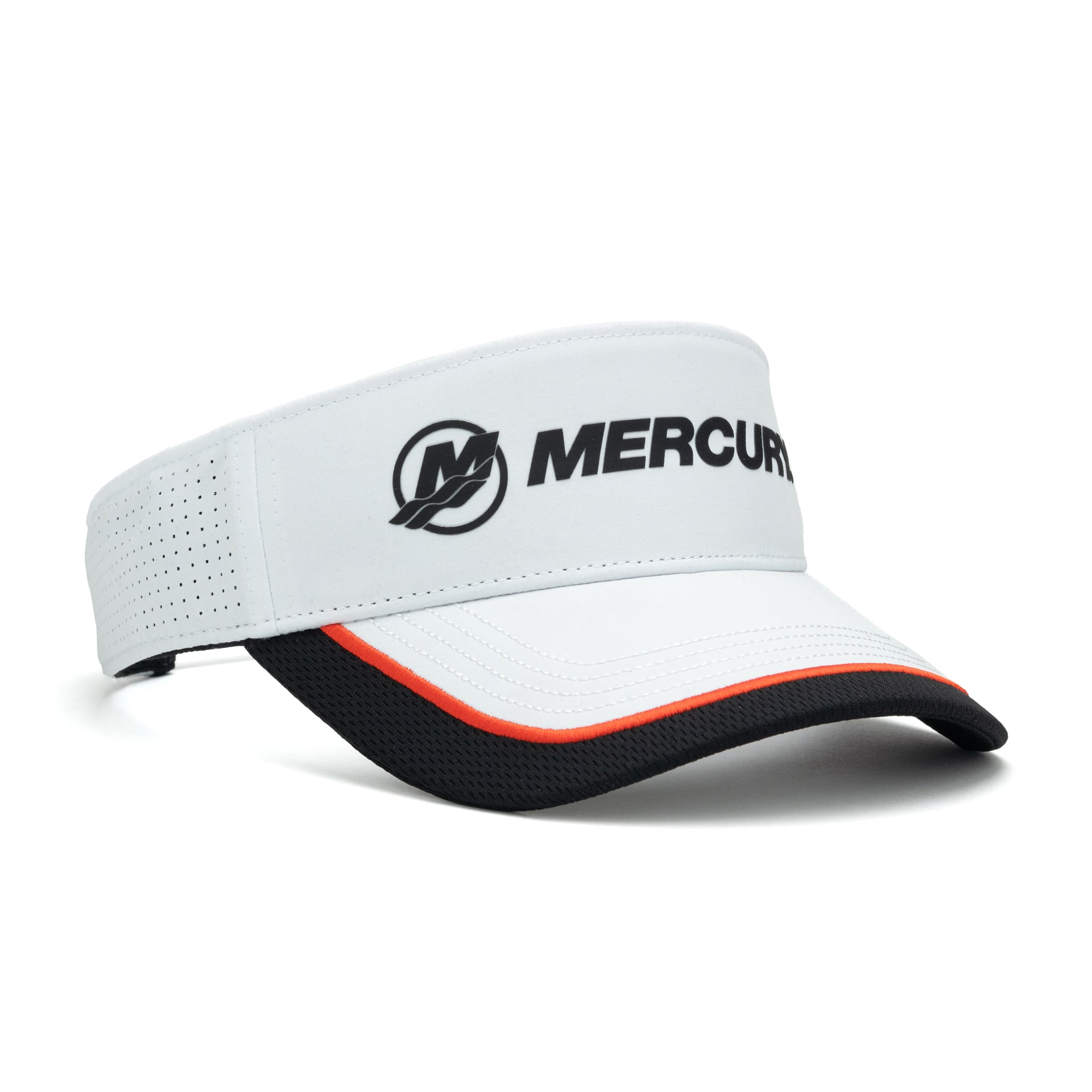White Visor | Mercury Dockstore