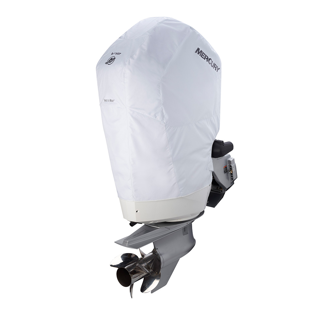 Mercury Engine Cover - Verado 600hp V12 (White) | Mercury Dockstore