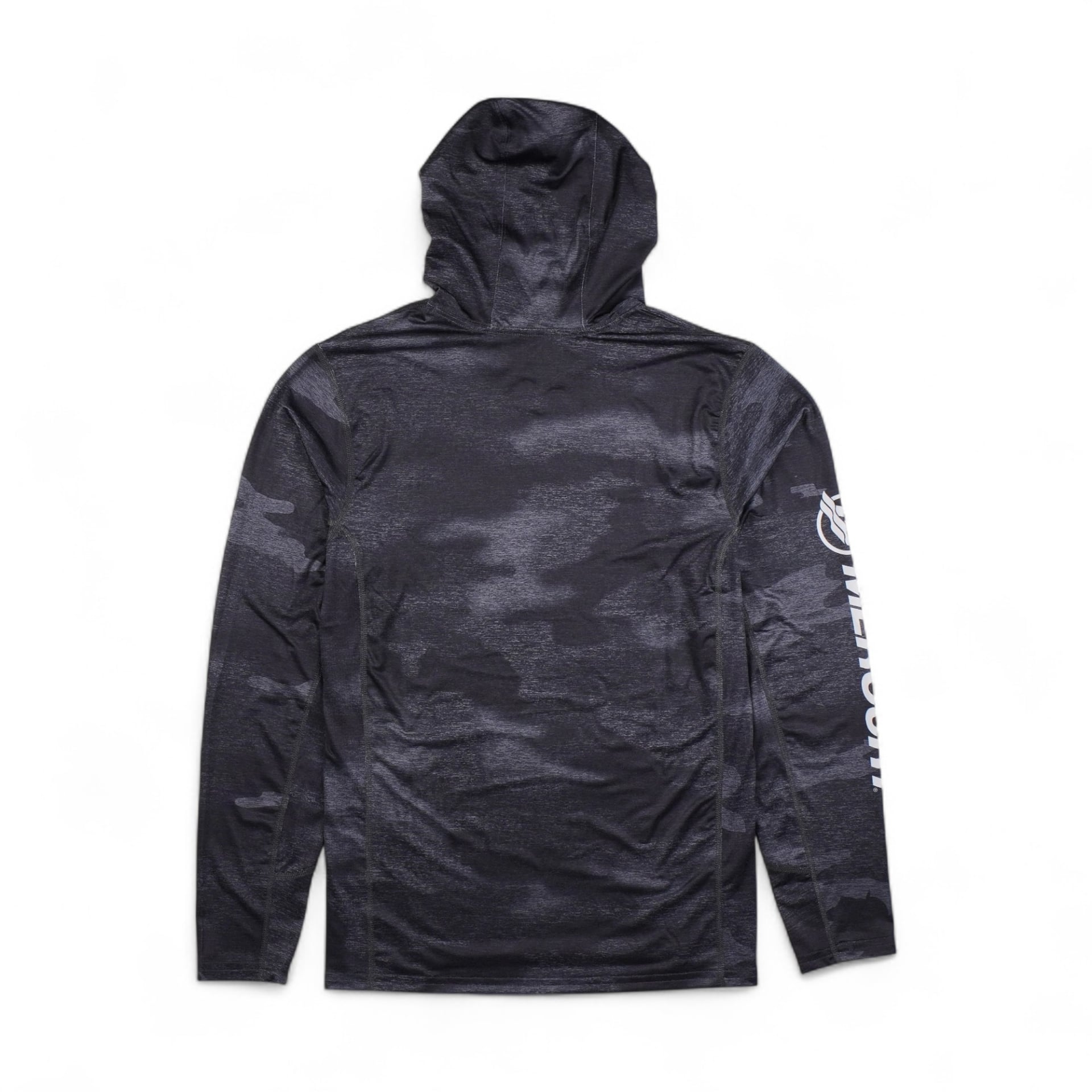 Hooded Performance Shirt - Graphite Camo | Mercury Dockstore